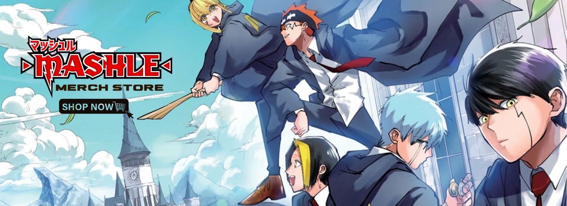 Mashle Hoodies New Release 2024